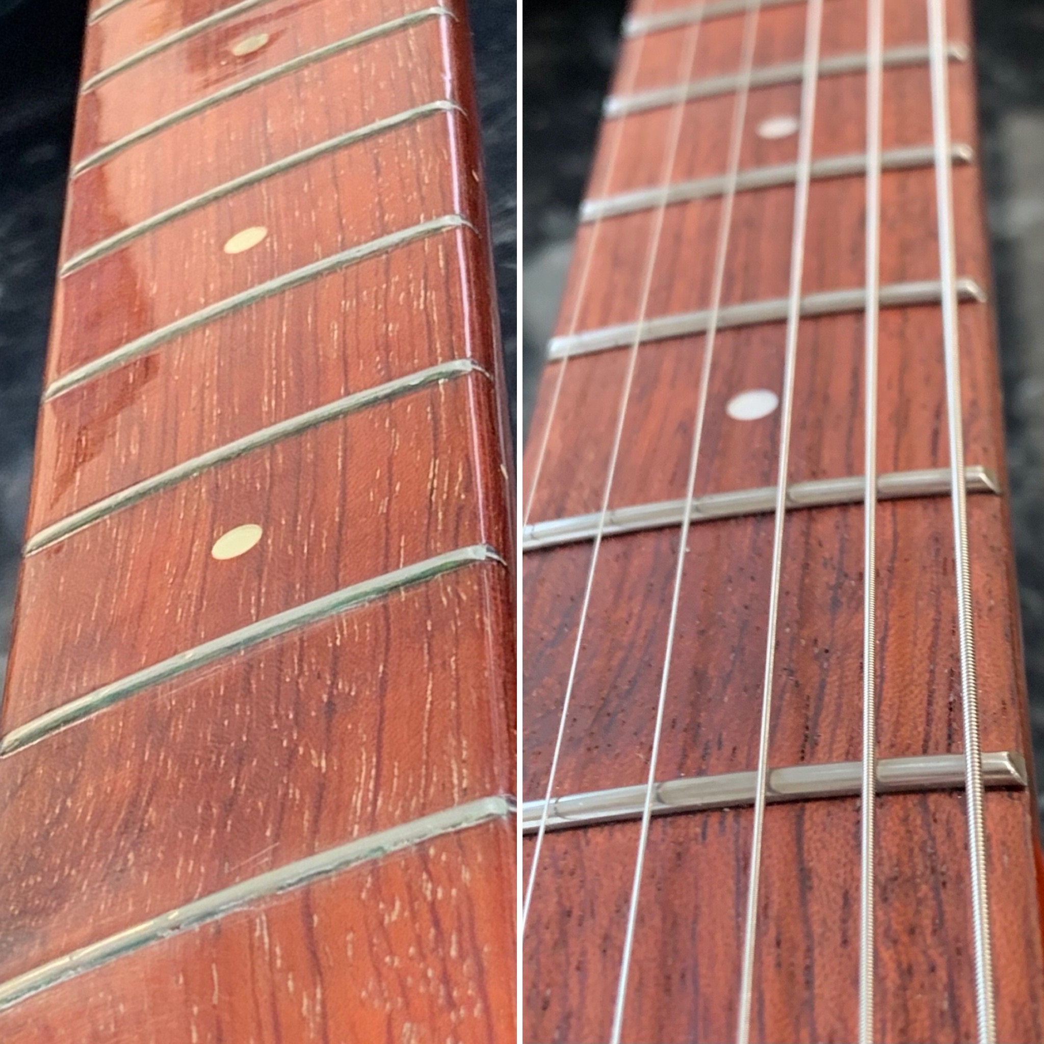 Setups, fret levelling and refrets – Agrajag Guitars